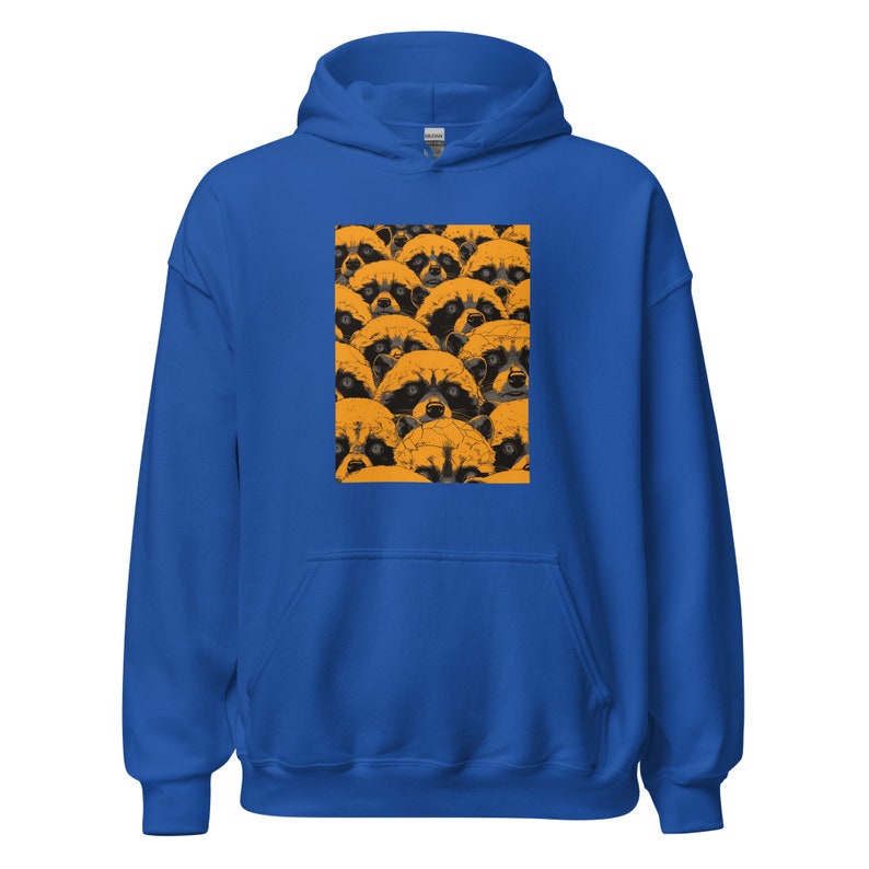 Dreamcore Raccoon Hoodie, Group of Raccoons, Aesthetic Silly Shirt ...