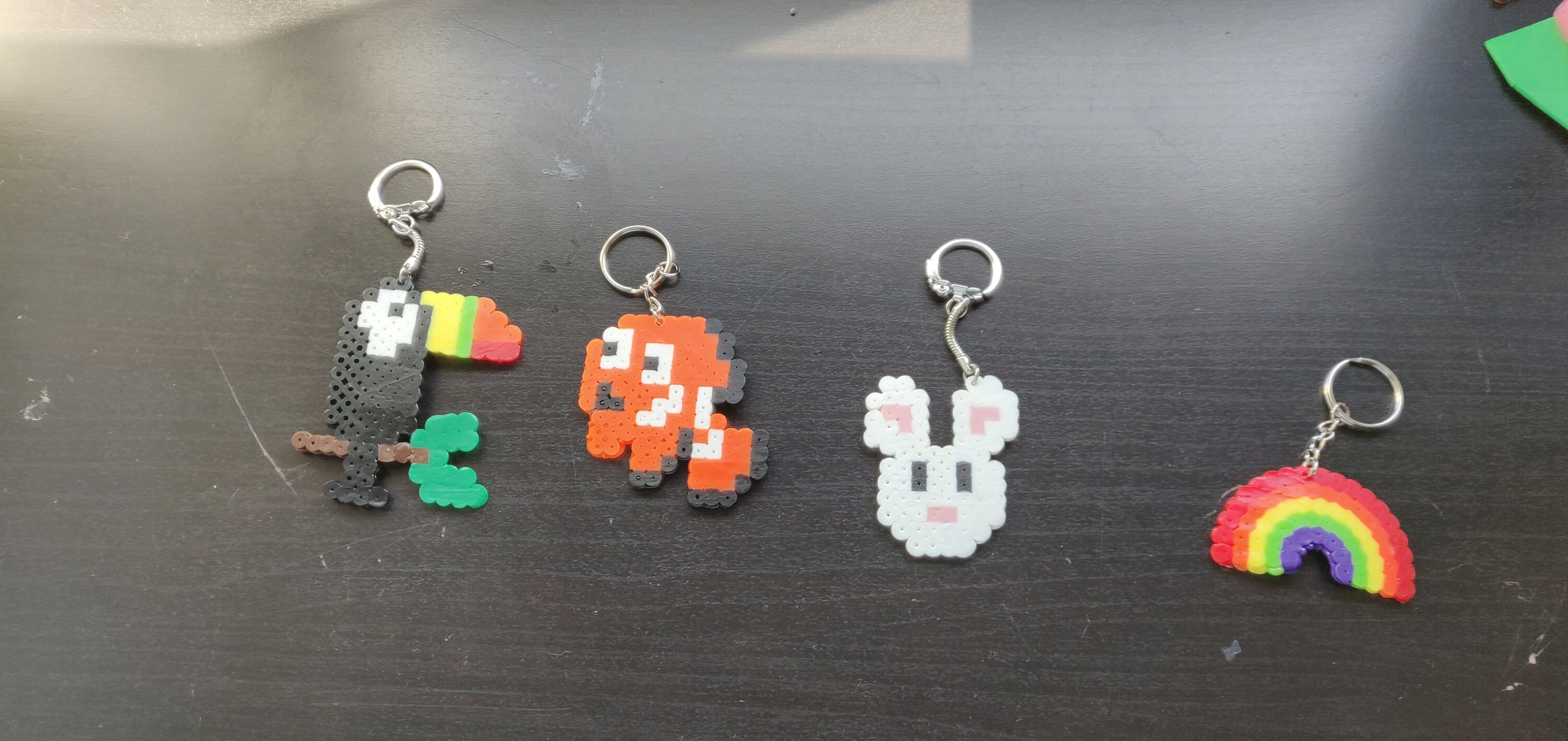Multi Choice Perler Bead Keychains - Etsy