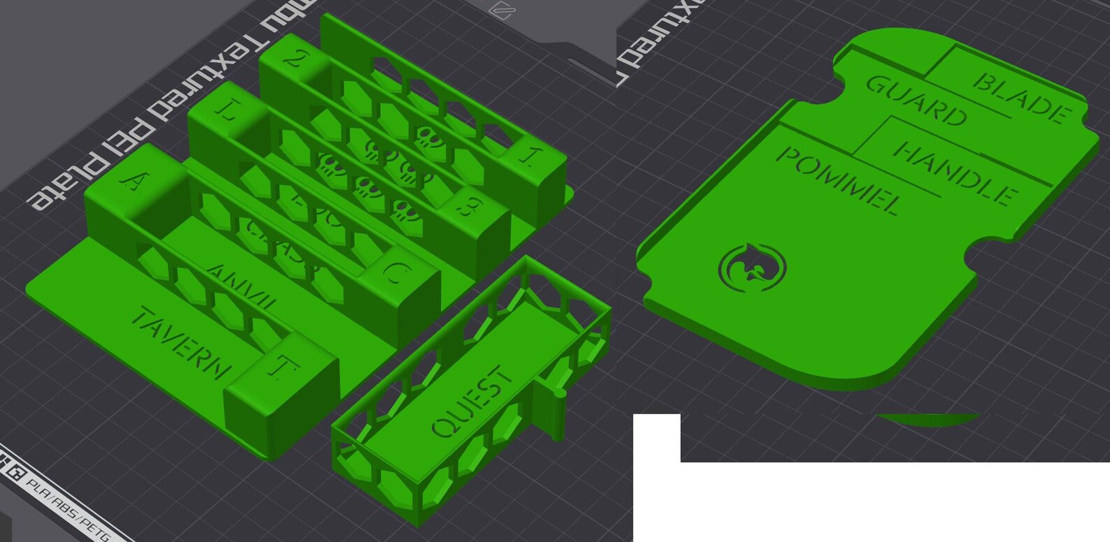 Fool's Blade Box Organizer and Blade Holder STL Files - Etsy