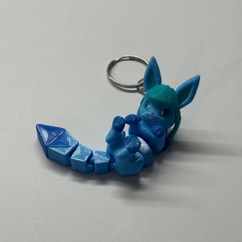 3D Printed Flexy Eevee Eevolution – Articulated Pokémon Toy | Eevee ...