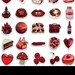 50 Graffity Red Retro Stickers Pack Aesthetic Decals for Laptop Pad ...