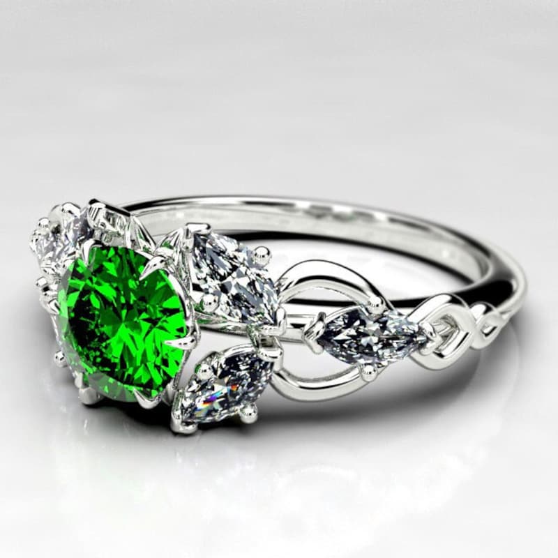 Ethereal Engagement Ring - Etsy