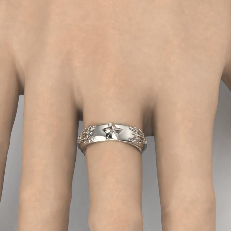The Oathkeeper Men's Ring in Platinum, Gold, or Silver - Unisex ...