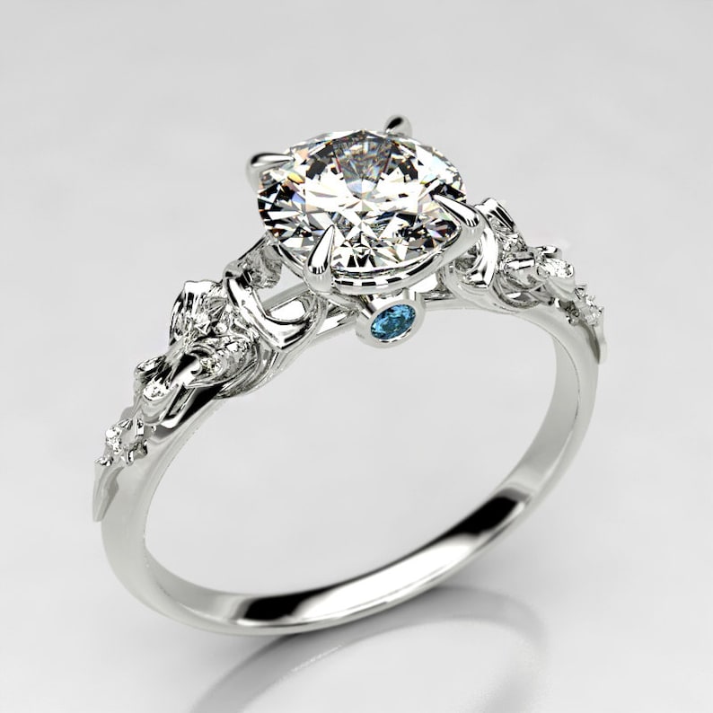 Paladin's Grace Final Fantasy Inspired Engagement Ring | Etsy