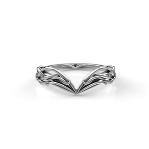Elven Fantasy Crown Ring - Twisting Elvish Braided Wedding Band ...