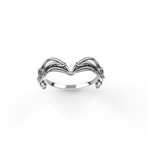Elven Fantasy Crown Ring - Twisting Elvish Braided Wedding Band ...