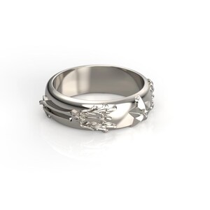The Oathkeeper Men's Ring in Platinum, Gold, or Silver - Unisex ...