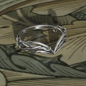 Elven Fantasy Crown Ring - Twisting Elvish Braided Wedding Band ...