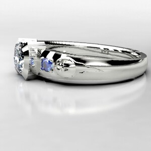 Fate's Comet - Fantasy Engagement Ring - Made in Silver or Gold ...