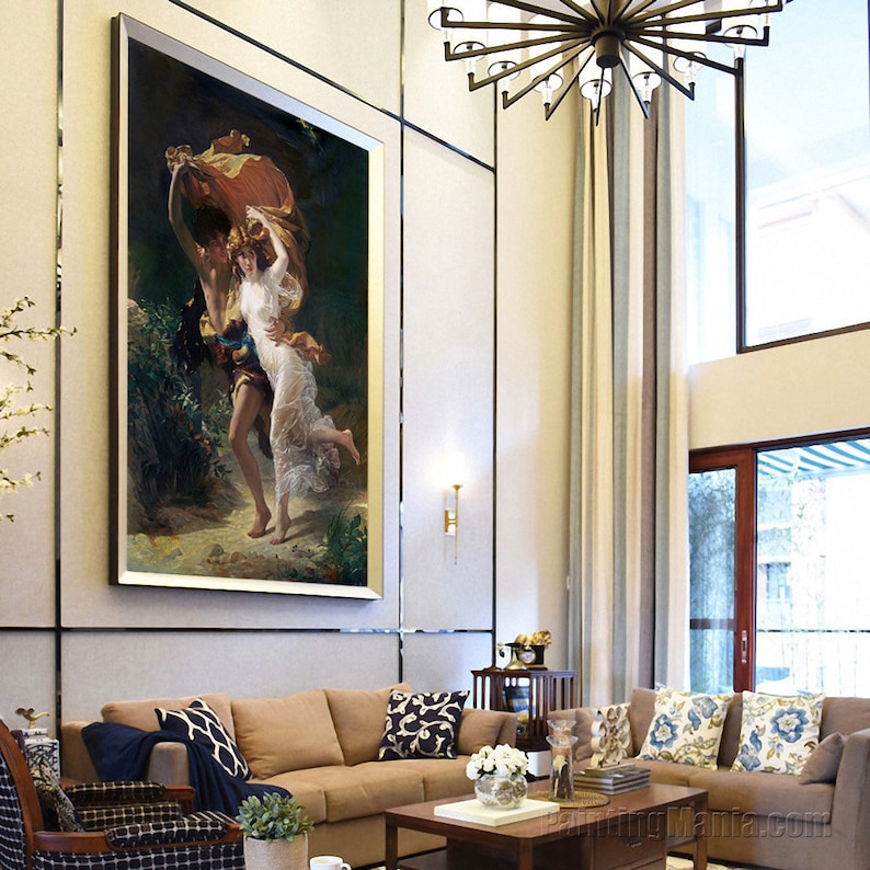 The Storm Pierre Auguste Cot Hand-painted Oil Painting - Etsy