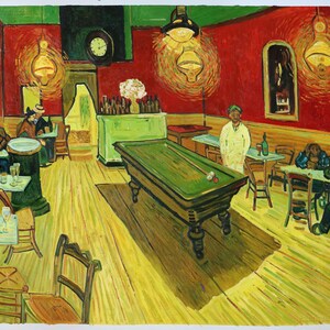 The Night Cafe - Vincent Van Gogh Hand-painted Oil Painting ...