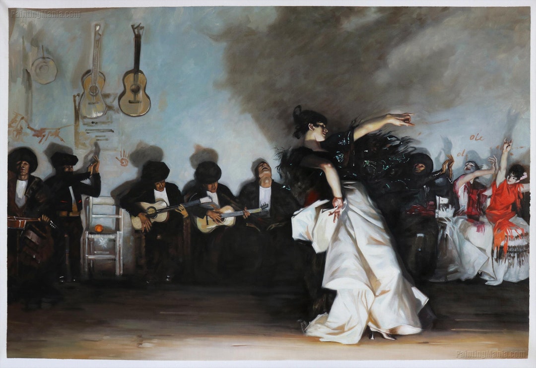 El Jaleo - John Singer Sargent Hand-painted Oil Painting Replica ...