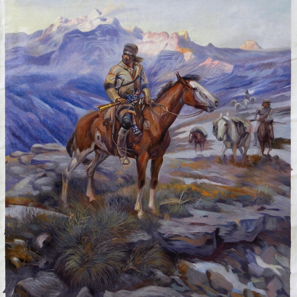 Explorer Painting - Etsy