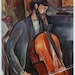 The Cellist - Amedeo Modigliani Hand-painted Oil Painting Reproduction ...
