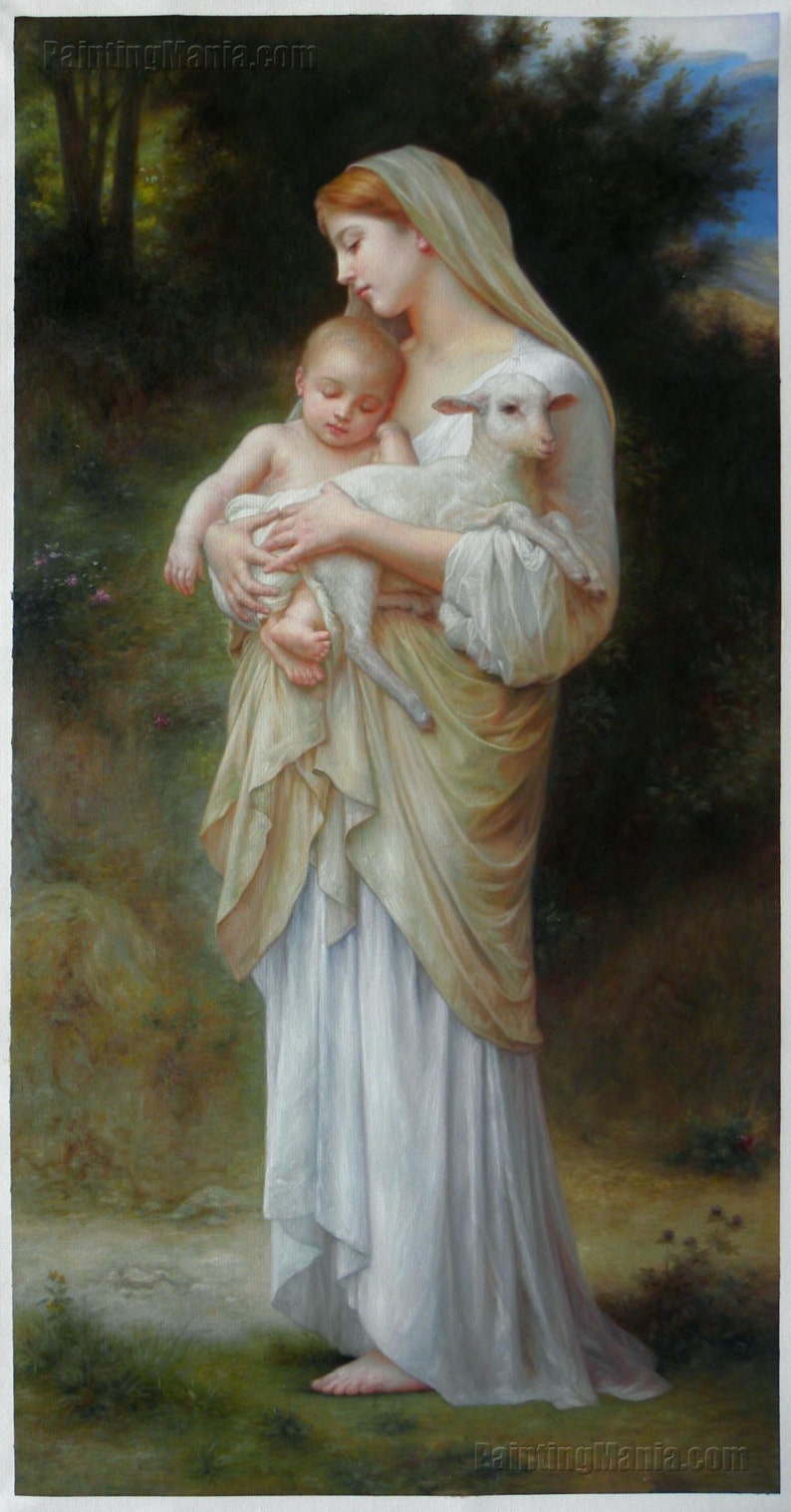 Innocence - William Bouguereau Hand-painted Oil Painting Reproduction ...