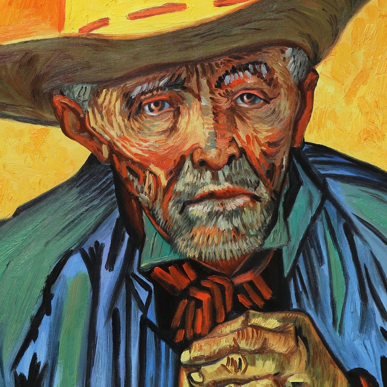 The Peasant Portrait of Patience Escalier Vincent Van Gogh - Etsy The Peasant Portrait of Patience Escalier Vincent Van Gogh - Etsy