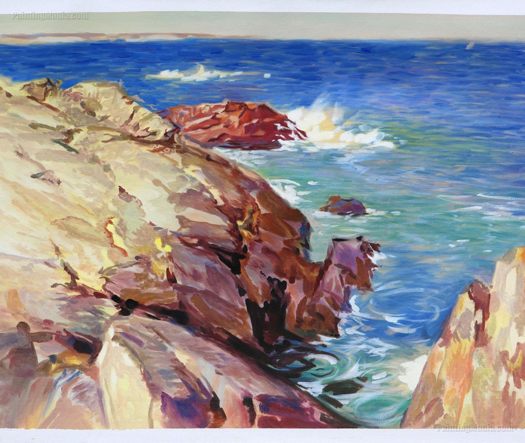 Pirate's Cove, Marginal Way, Ogunquit, Maine - Edward Henry Potthast ...
