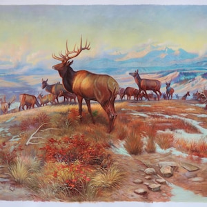 Exalted Ruler - Charles Marion Russell Hand-painted Oil Painting ...