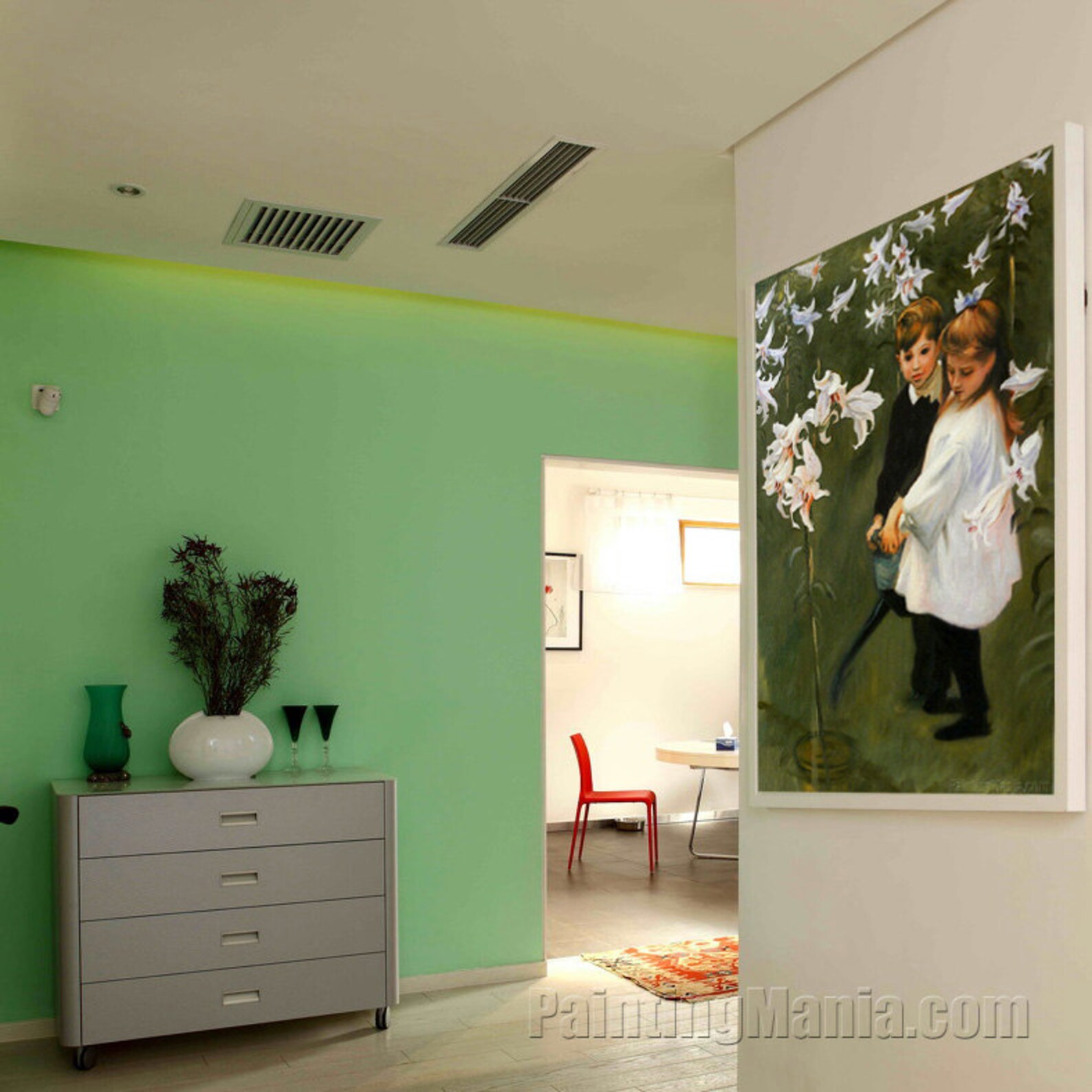 Garden Study of the Vickers Children John Singer Sargent - Etsy