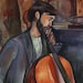 The Cellist - Amedeo Modigliani Hand-painted Oil Painting Reproduction ...