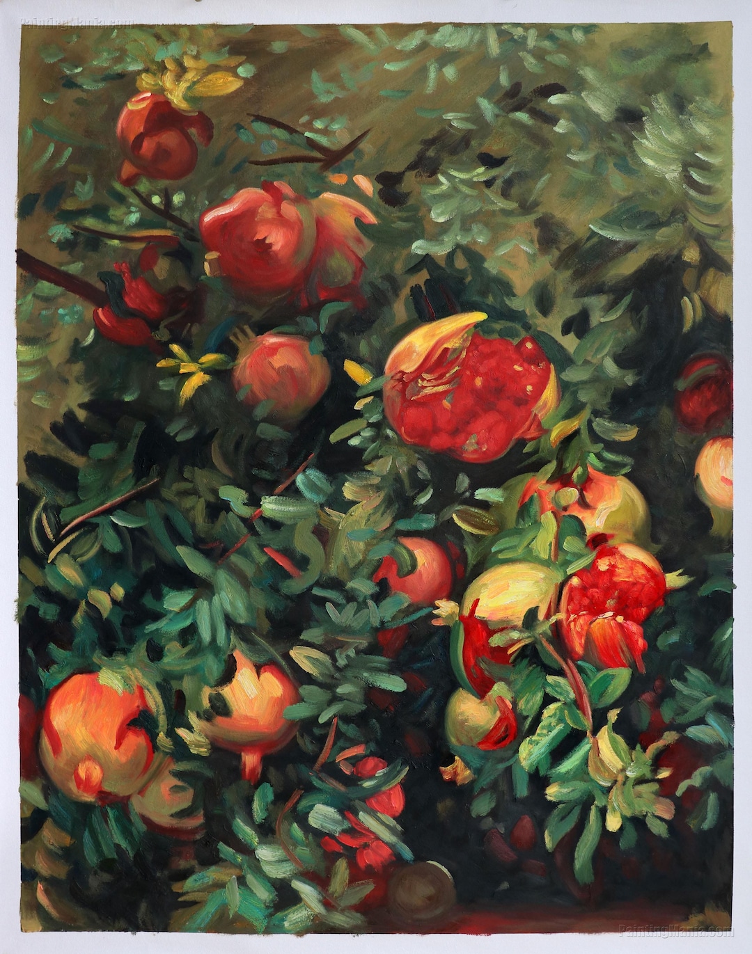 Pomegranates, Majorca - John Singer Sargent Hand-painted Oil Painting ...
