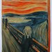 The Scream Edvard Munch Hand-painted Oil Painting Reproduction,figures ...