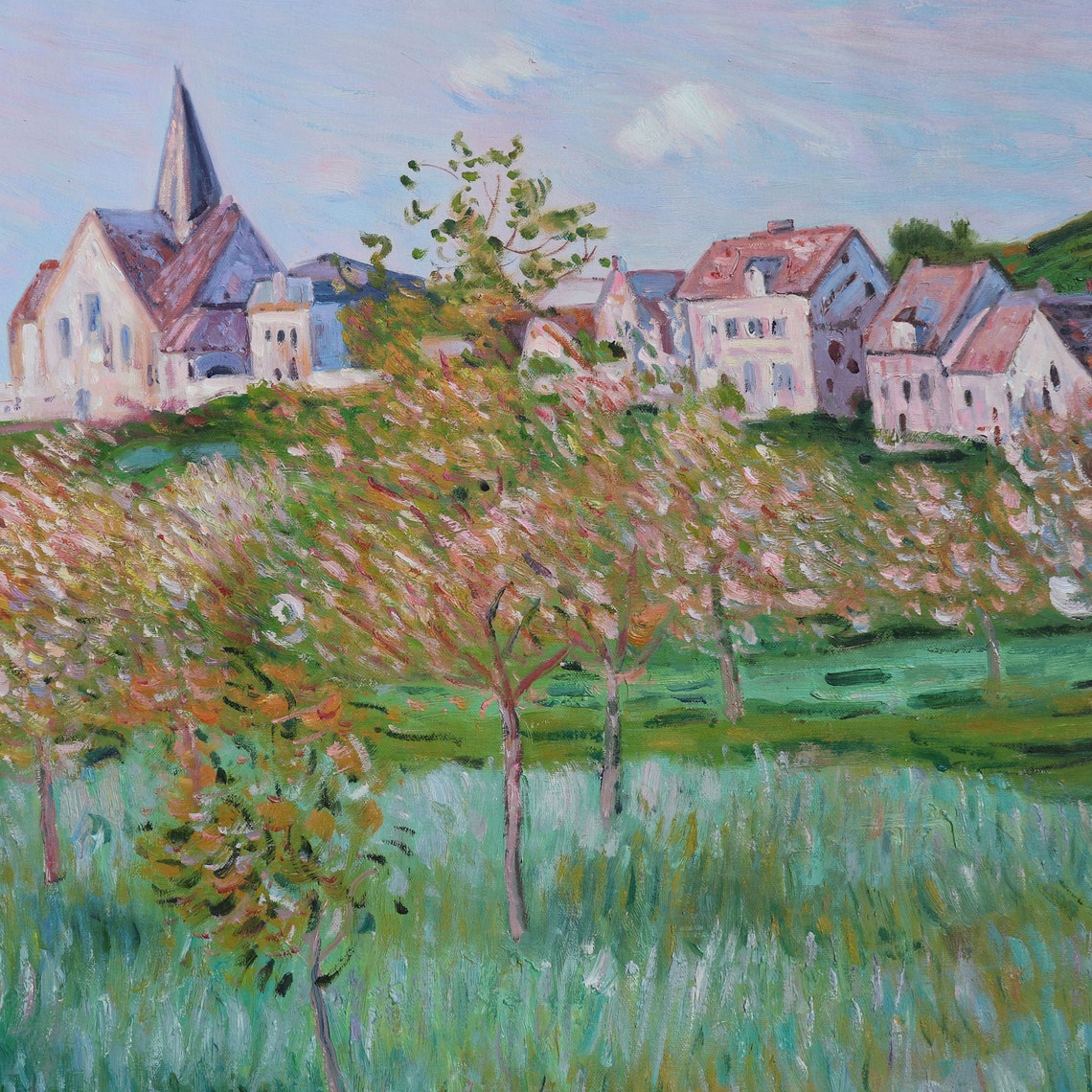 Spring in Giverny Afternoon Effect Claude Monet - Etsy