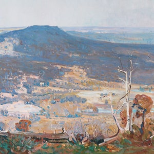 Australia Felix - Sir Arthur Streeton Hand-painted Oil Painting ...