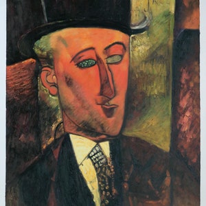 Portrait of Max Jacob Amedeo Modigliani Hand-painted Oil Painting ...