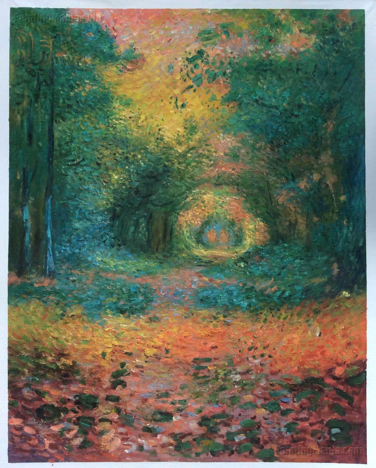 The Undergrowth in the Forest of Saint-germain Claude Monet | Etsy