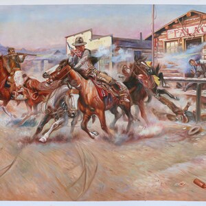 Gunfight Scene - Etsy