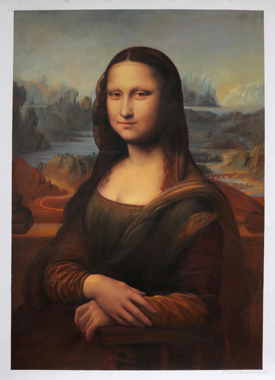 Mona Lisa (la Gioconda) - Leonardo Da Vinci Hand-painted Oil Painting ...