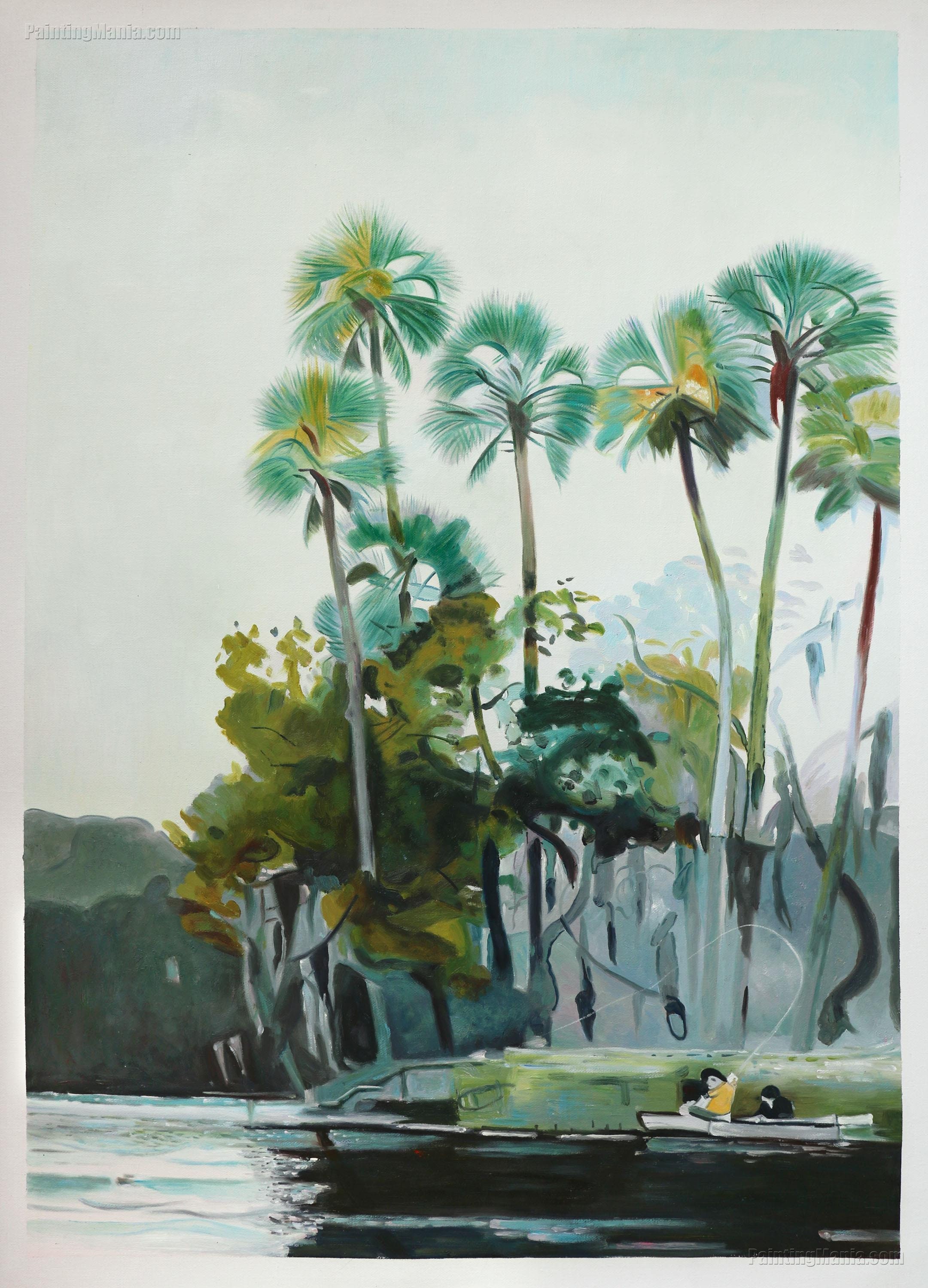 Homosassa River - Winslow Homer Hand-painted Oil Painting Reproduction ...