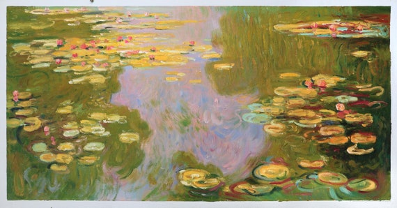 Claude Monet Water Lilies 1919