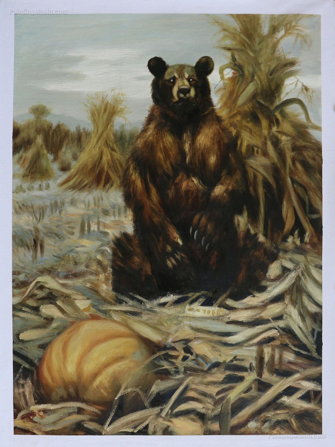 The Nature of Bears - Philip Goodwin Hand-painted Oil Painting ...
