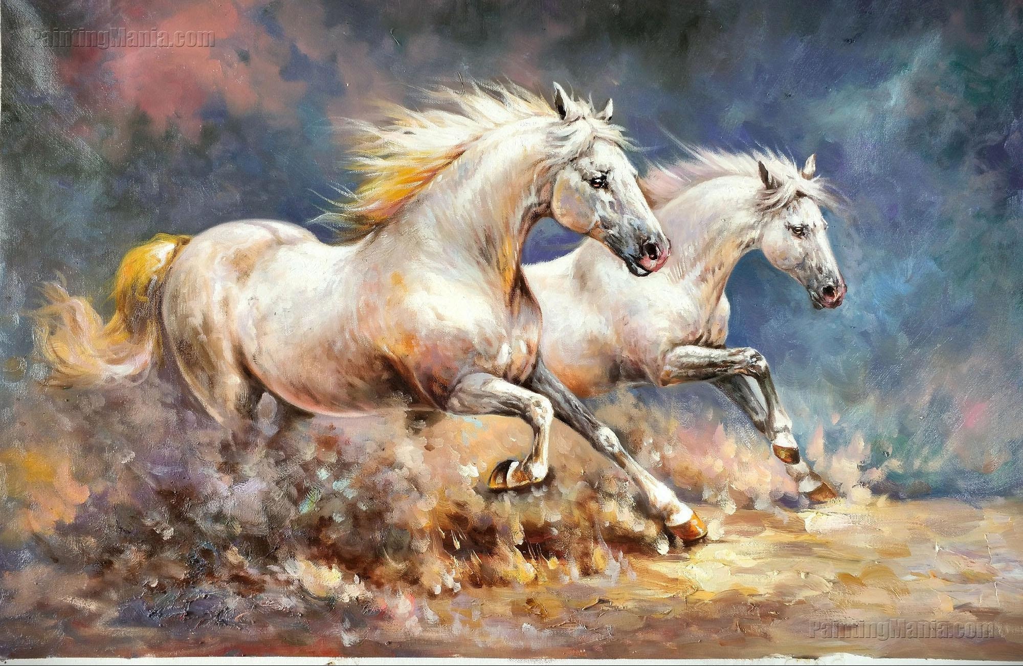 White Horse Painting