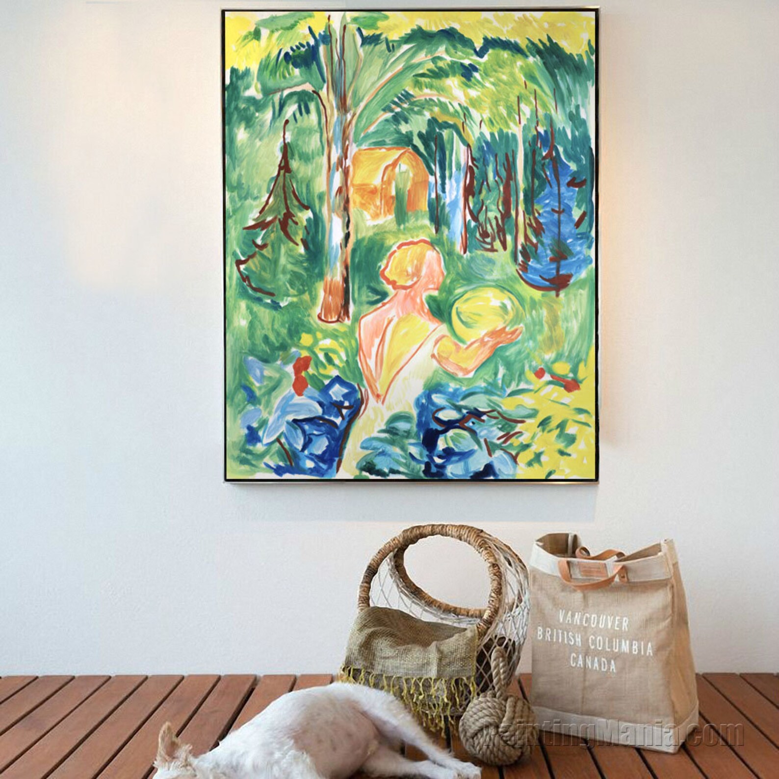 Woman With Pumpkin - Edvard Munch Hand-painted Oil Painting ...