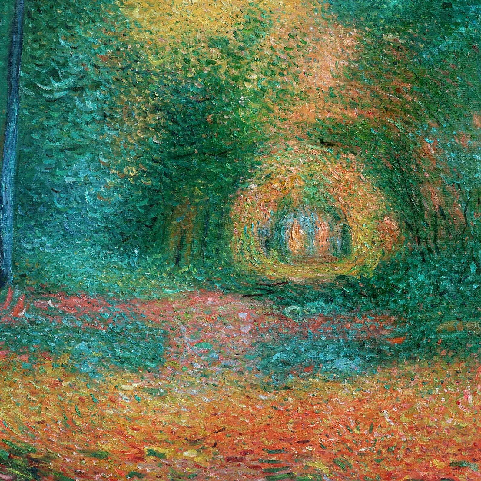 The Undergrowth in the Forest of Saint-germain - Claude Monet Hand ...