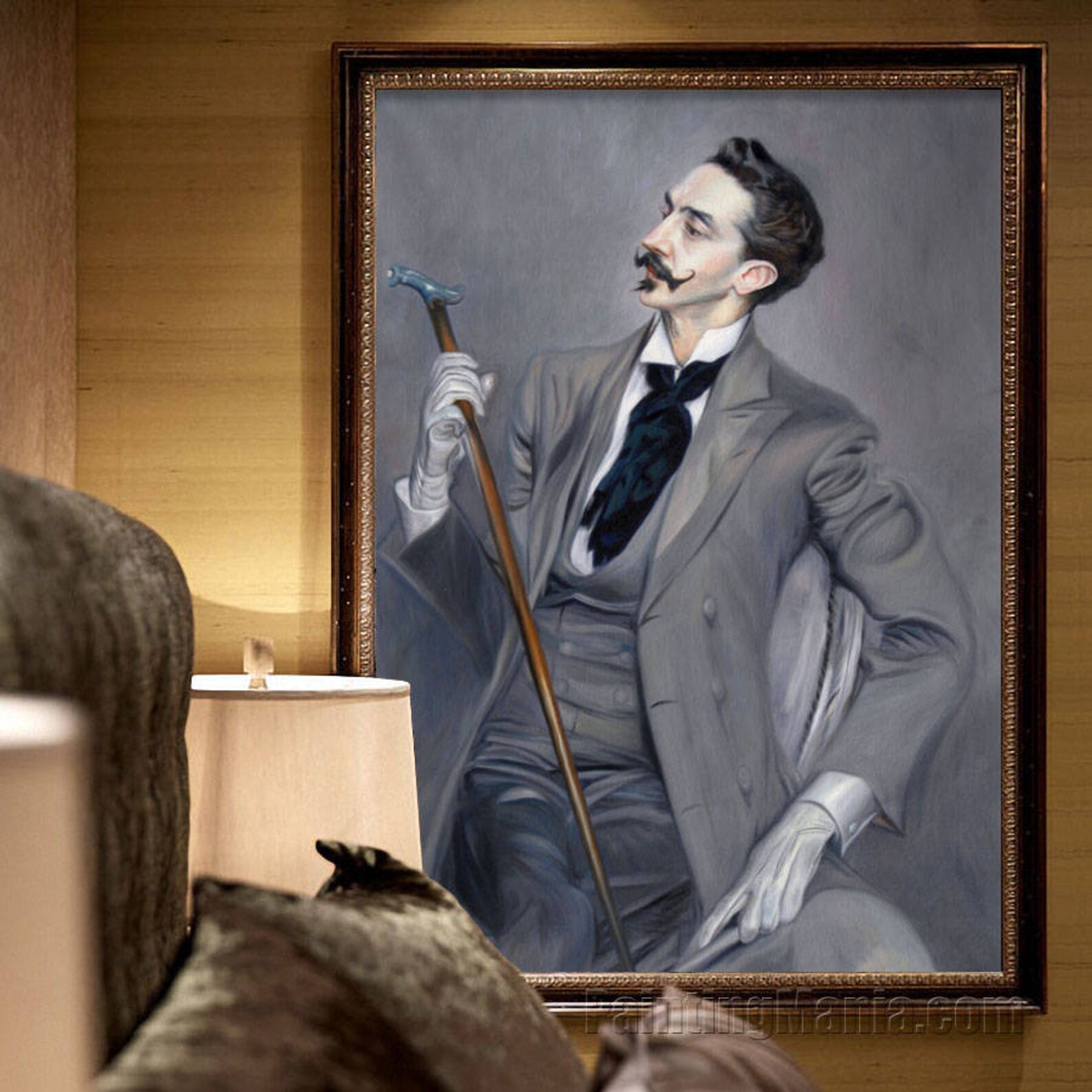 Count Robert De Montesquiou Giovanni Boldini Hand-painted - Etsy