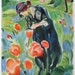 Woman With Poppies Edvard Munch Hand-painted Oil Painting Reproduction ...