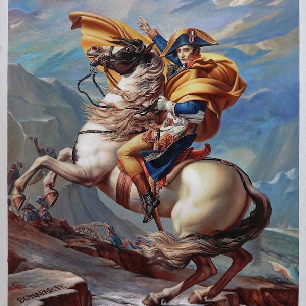 Napoleon Oil Painting - Etsy