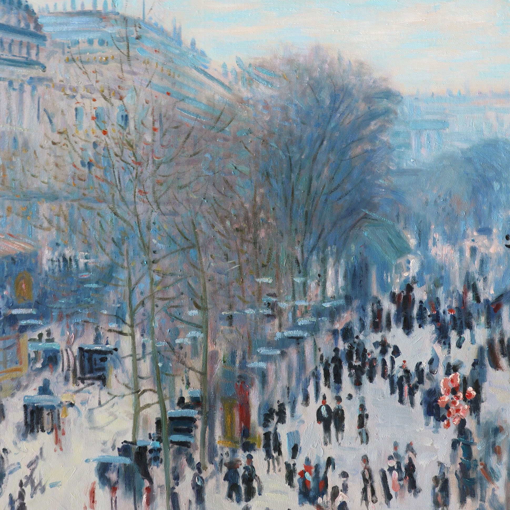Claude Monet Boulevard Des Capucines