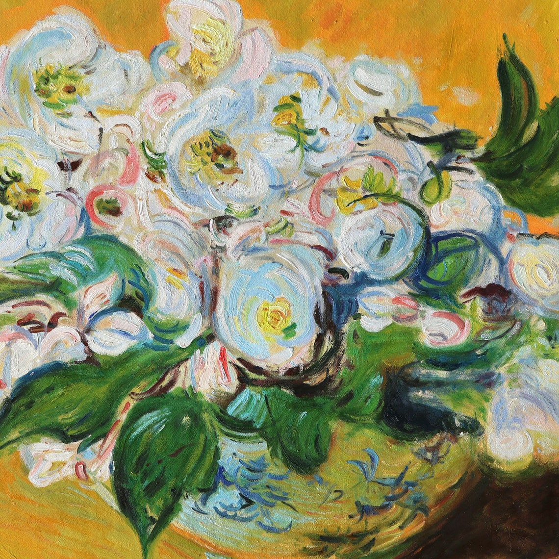 Christmas Roses Claude Monet Hand-painted Oil Painting - Etsy