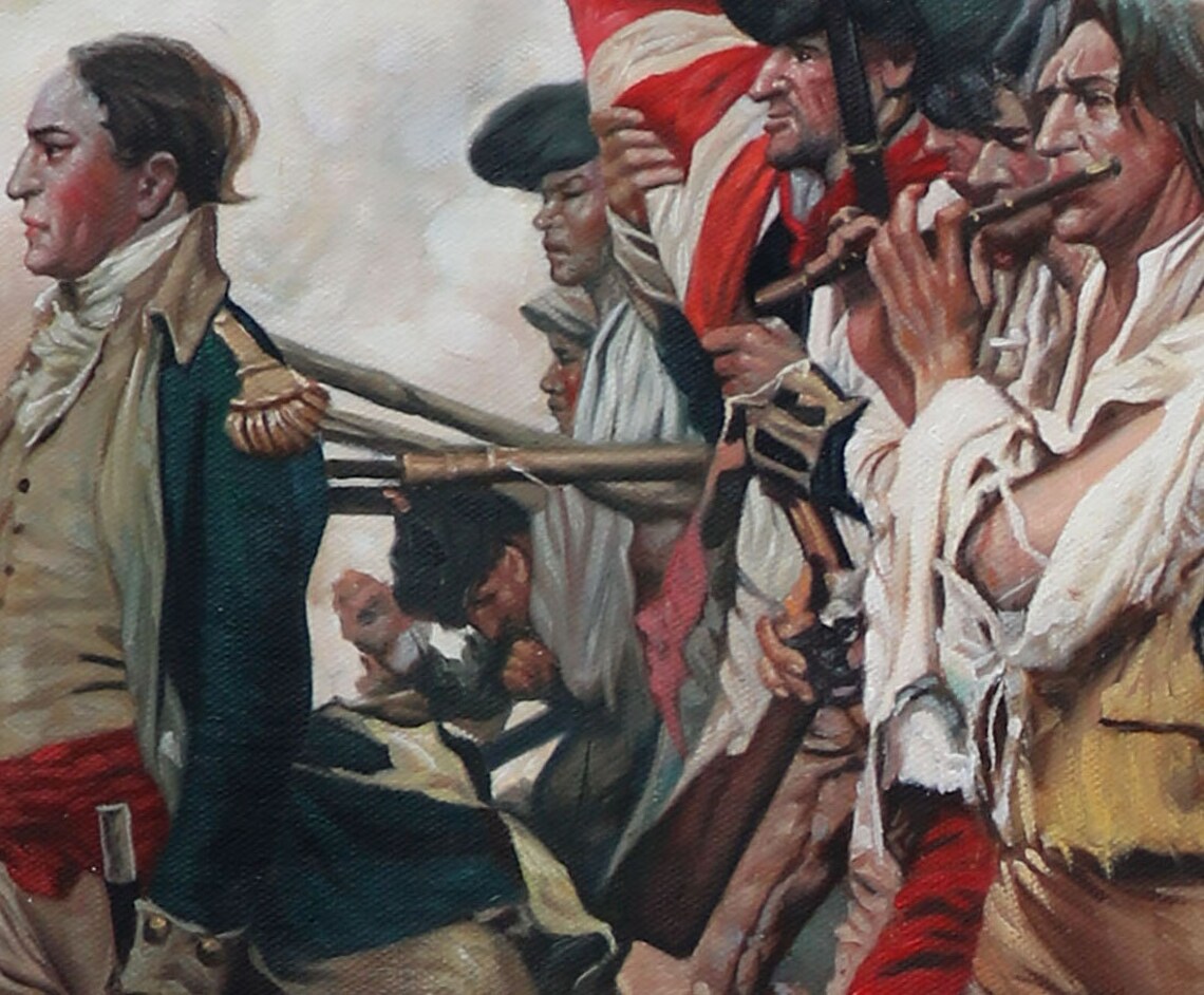 The Nation Makers Howard Pyle Hand-painted Oil Painting - Etsy