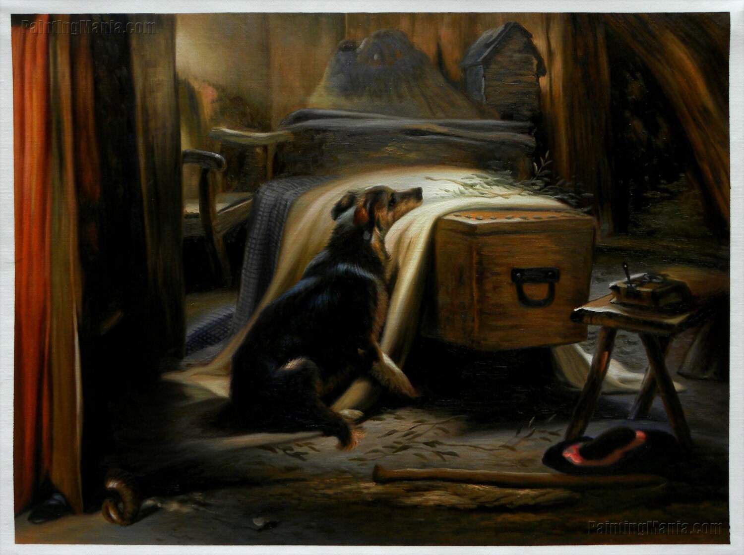 The Old Shepherd's Chief Mourner Edwin Henry Landseer - Etsy UK