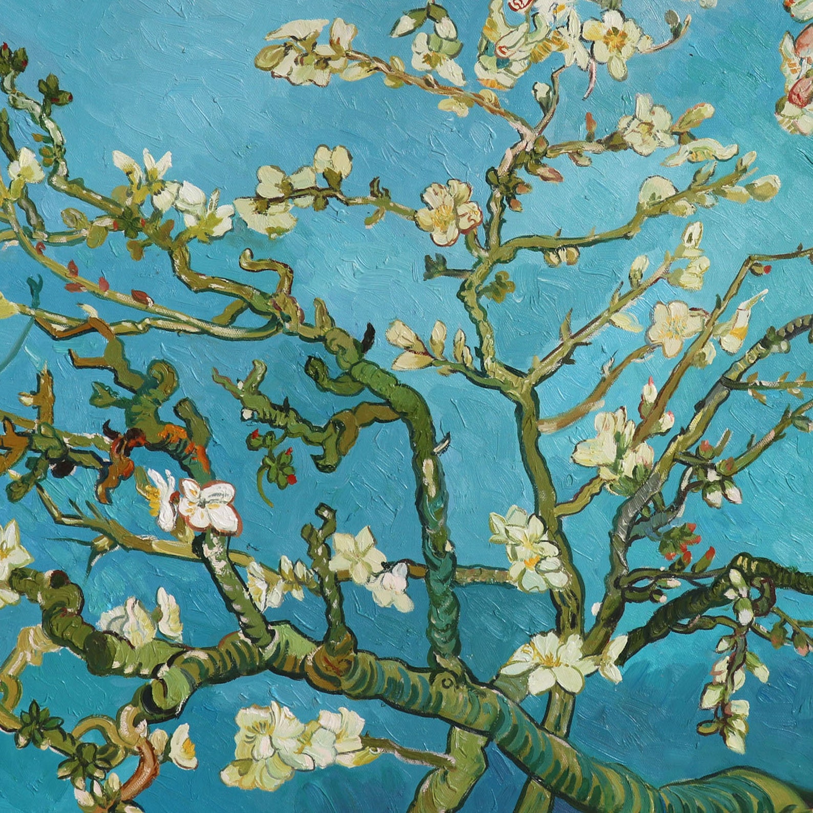 Branches With Almond Blossom Vincent Van Gogh Hand-painted - Etsy
