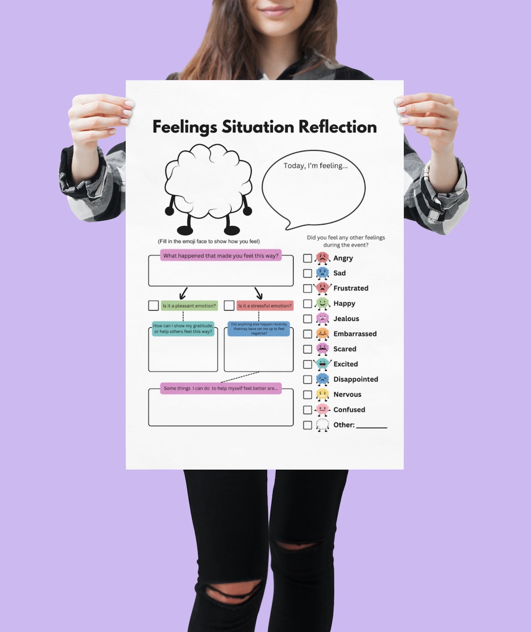 Social Emotional Learning (SEL) - Emotion Management Worksheets for ...