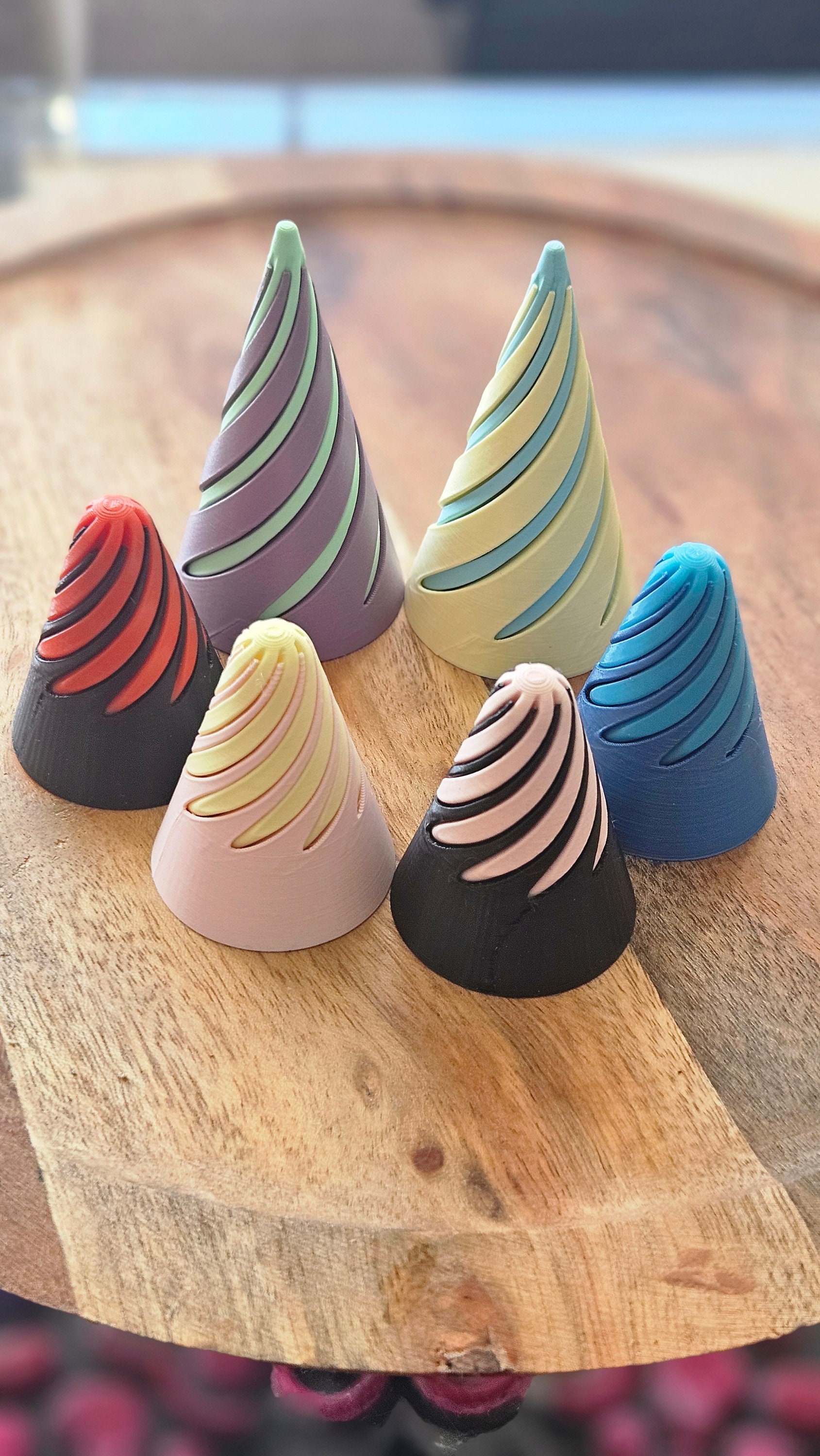 Impossible Passthrough Cone, Infinite Spiral Cone Fidget Toy and ...