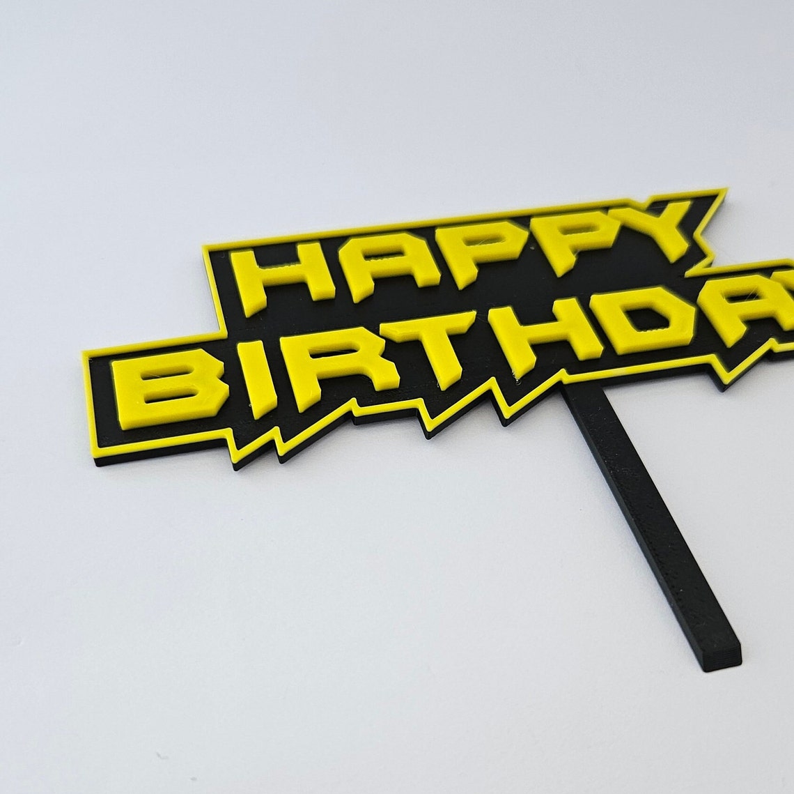 Personalized Batman Cake Topper, 3D Printed Superhero Birthday Decor ...