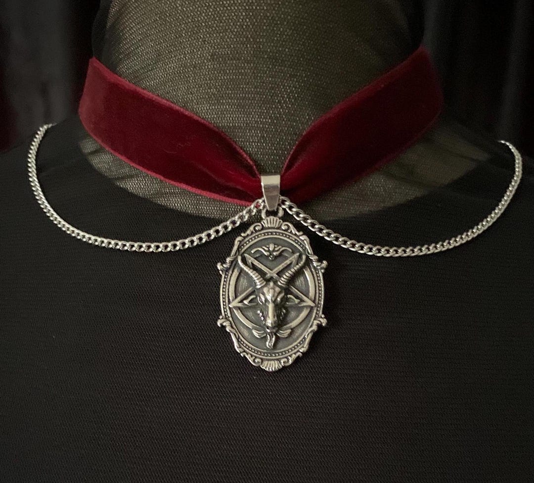 Governess Velvet Covenant Choker| Satan is Dead| Baroque Gothic Jewelry ...